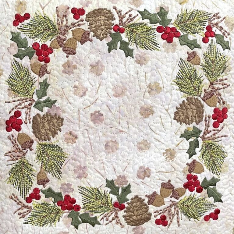 Winter Garland - A Bit of Stitch