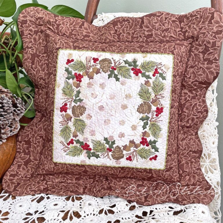 Winter Garland - A Bit of Stitch