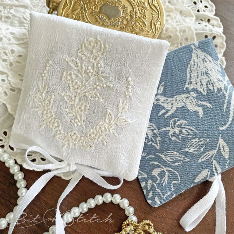 Sachets to Savor - A Bit of Stitch