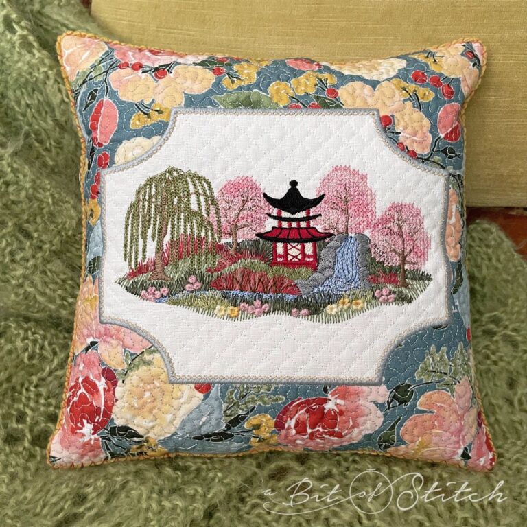 Zen Garden - A Bit of Stitch