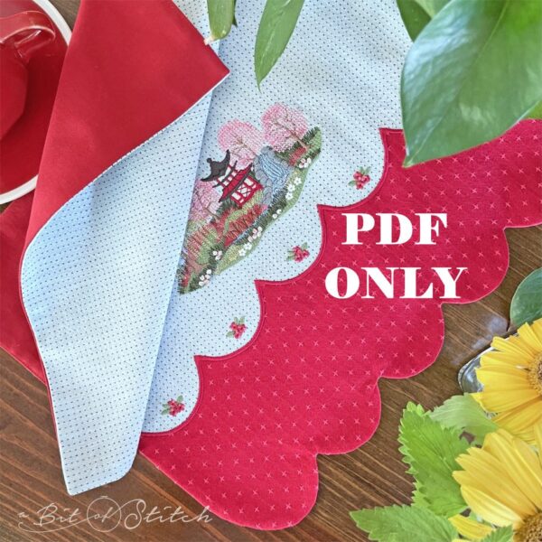 Applique Border Tutorial (FREE PDF) - A Bit of Stitch